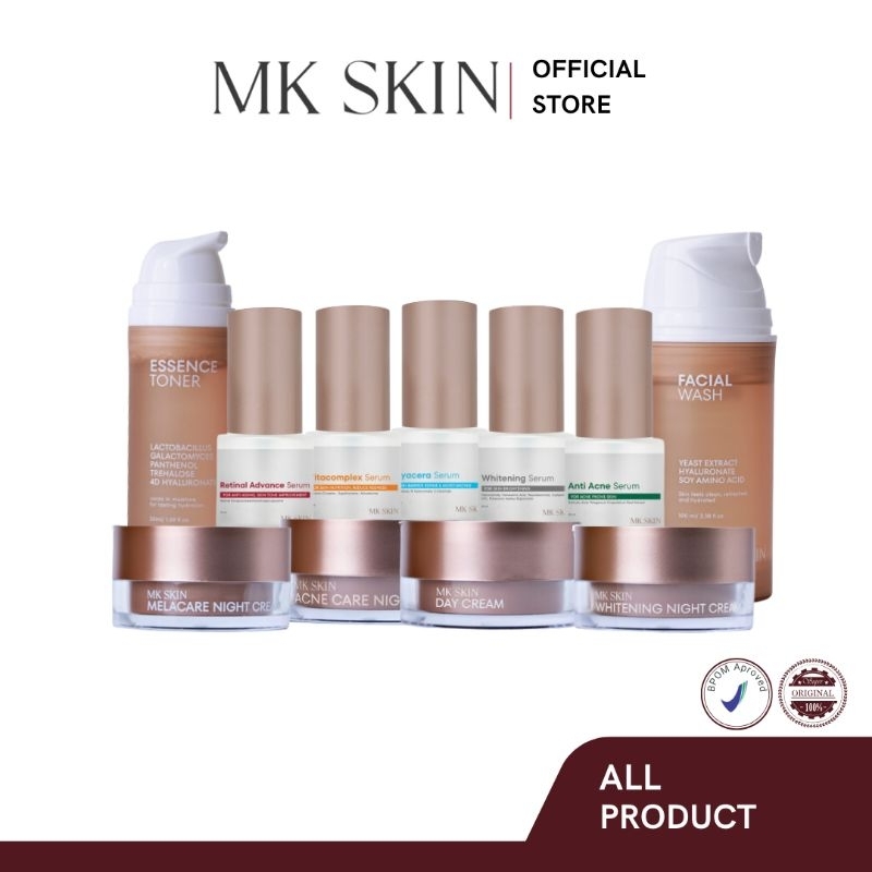 Jual MK SKIN - Mkskin Paket Wajah Serum All Product | Shopee Indonesia
