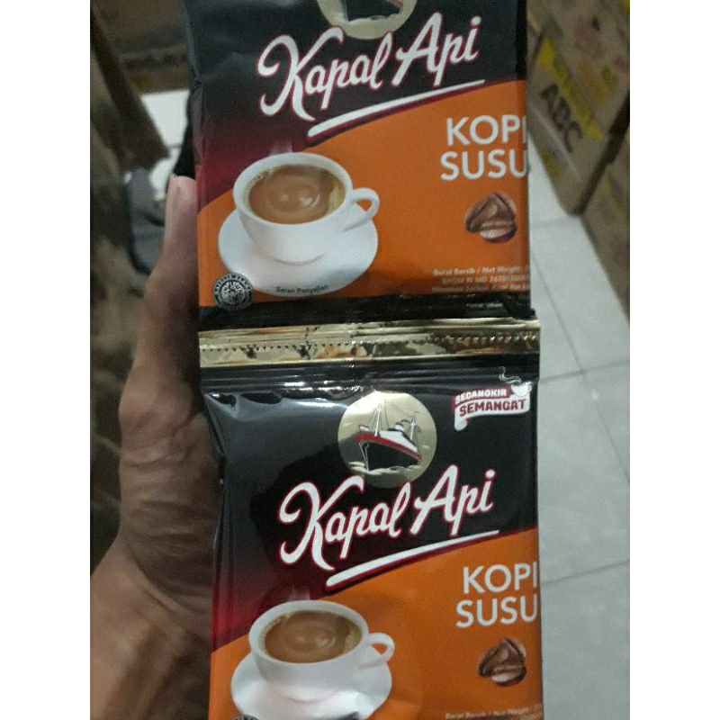 Jual Kapal Api Kopi Susu Rentengan Isi 10 Sachet | Shopee Indonesia