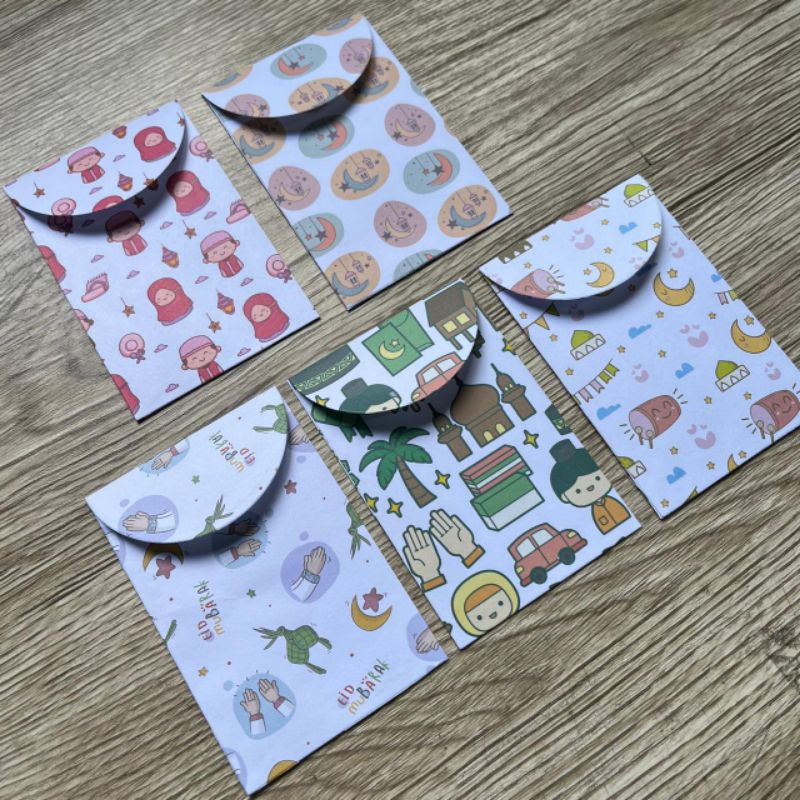 Jual (8pcs) Amplop mini 6x9cm, amplop Aesthetic, amplop lucu, amplop ...