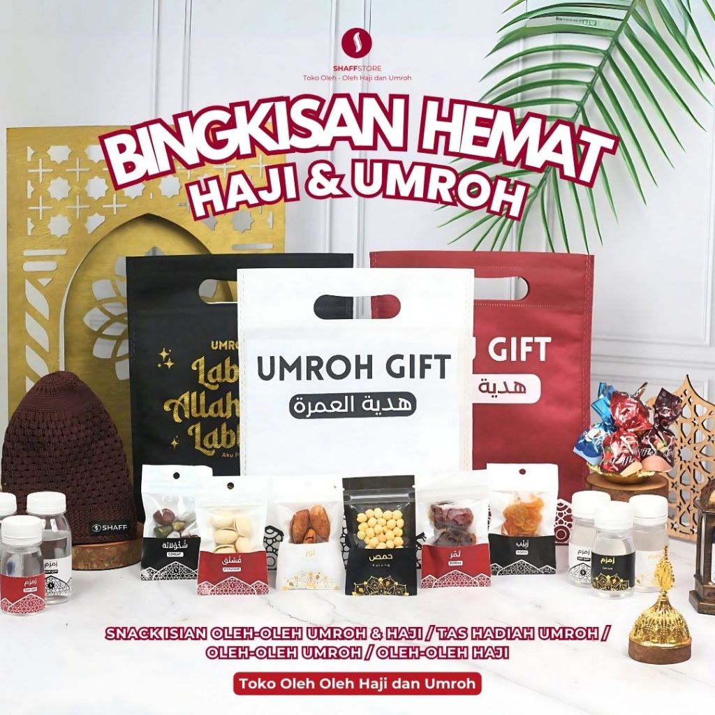 Jual Snack isian Oleh-Oleh Umroh & Haji / Tas Hadiah Umroh / Oleh-Oleh ...