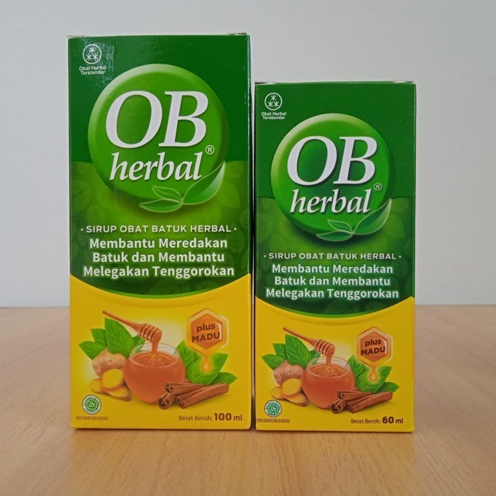 Jual OB HERBAL 60 ML / OB HERBAL 100 ML | Shopee Indonesia