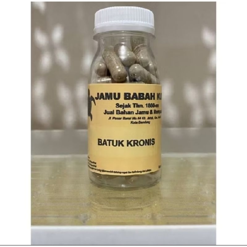 Jual PROMO DISKON Obat Jamu kapsul tradisional herbal BATUK KRONIS ...