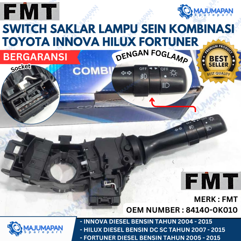Jual DIMMER SWITCH SAKLAR LAMPU SEIN SEN SKAKEL KOMBINASI TOYOTA INNOVA ...