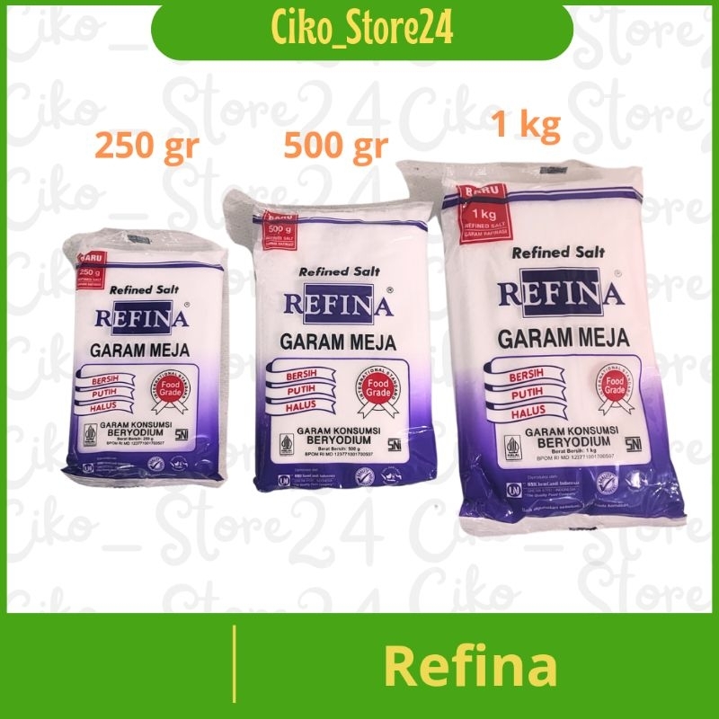 Jual Garam Refina | garam meja refina | garam refina 250 gr, 500gr , 1 ...