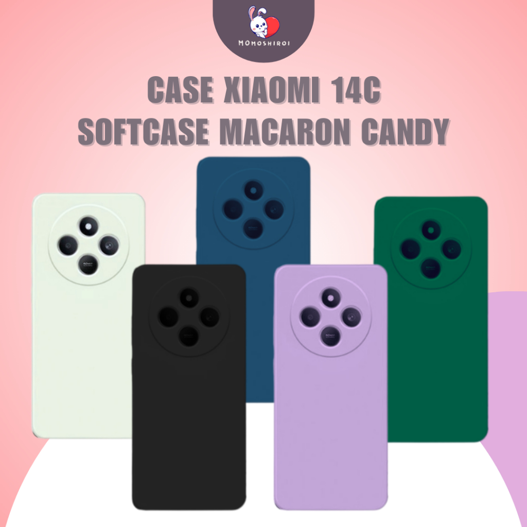 Jual Case Redmi 14C / Mi 14T Pro Xiaomi Softcase Macaron Square Candy ...