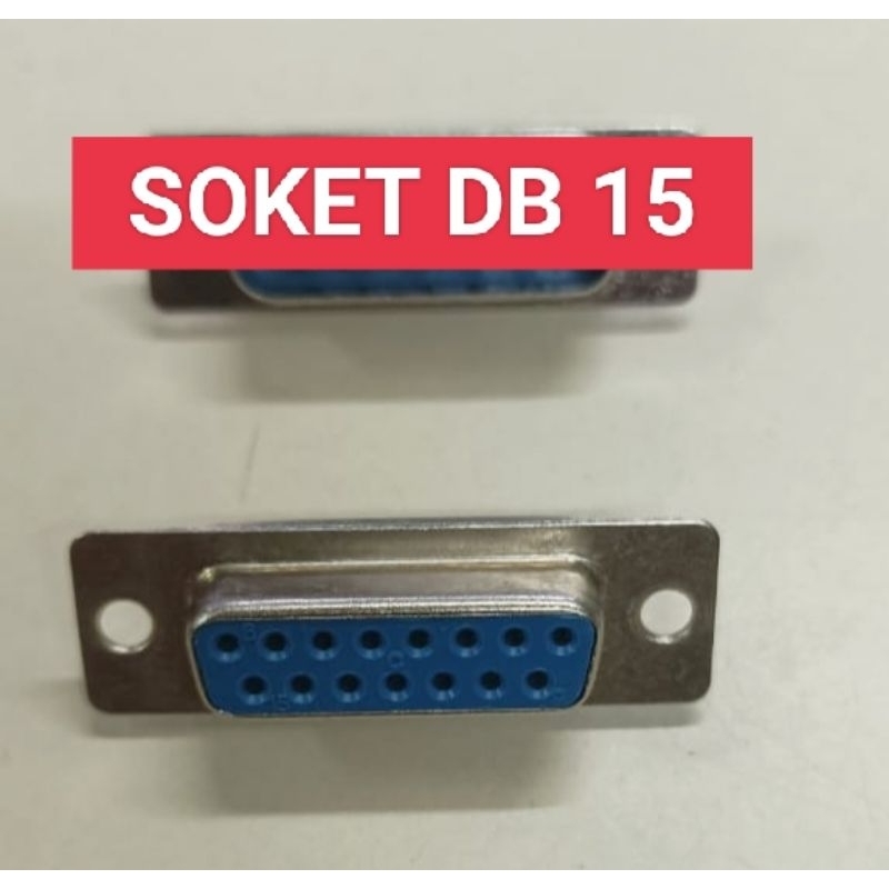 Jual SOKET DB 15 SOCKET DB 15 PIN | Shopee Indonesia