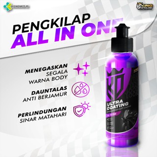 Jual King Polishes Ultra Coating Coating Motor Ekonomis Nano Ceramic ...