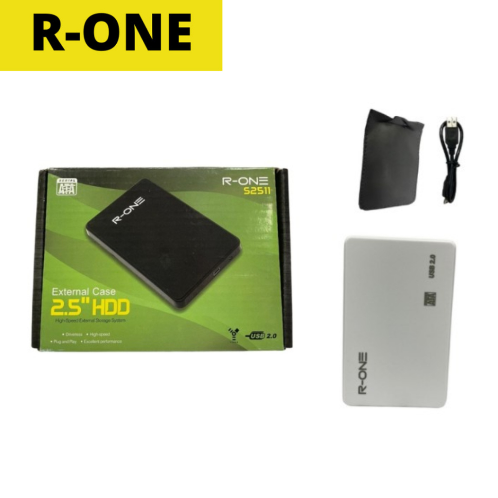 Jual R-ONE Enclosure Casing Hardisk External/Hdd Case 2.5" Sata Usb 2.0 | Shopee Indonesia