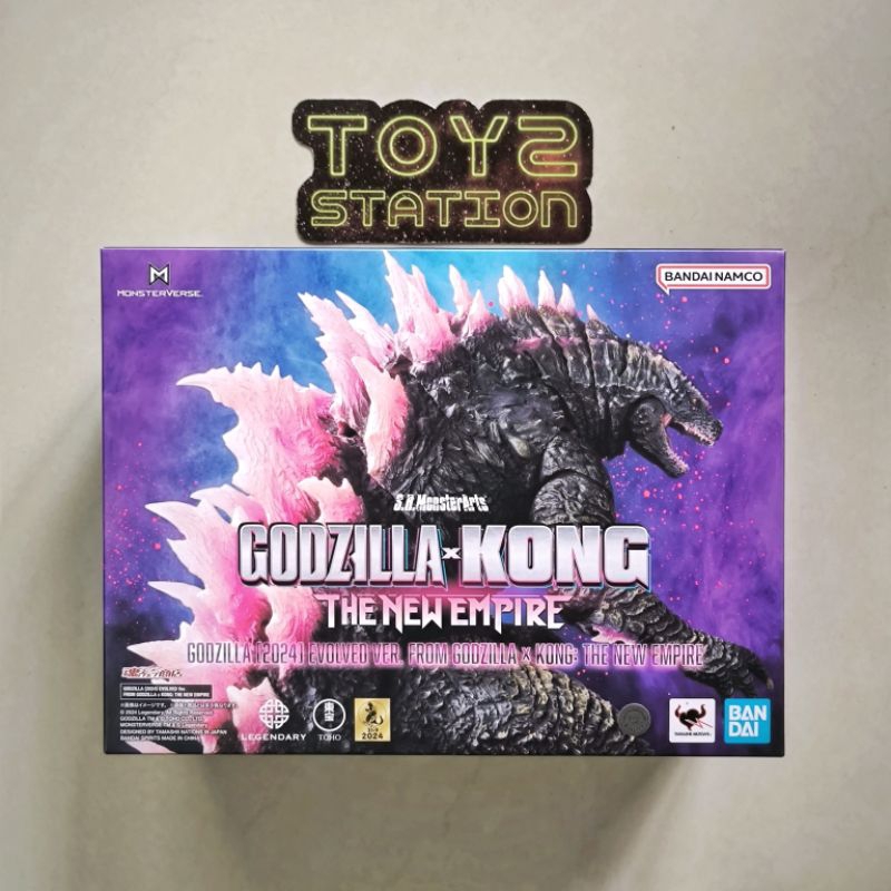 Jual S.H. MonsterArts SHM GODZILLA EVOLVED x Kong The New Empire 2024 ...