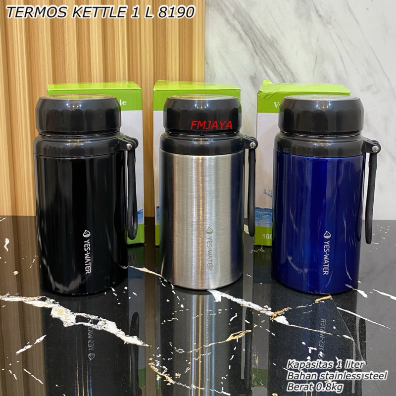 Jual TERMOS KETTLE 1 LITER 8190 || TERMOS TUMBLER SPORT JUMBO || TERMOS ...