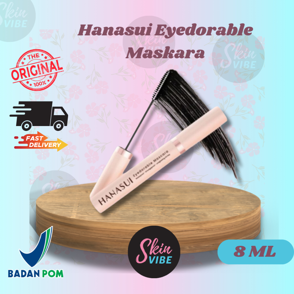 Jual [skinvibe] Hanasui Eyedorable Maskara II Maskara Tahan Air, Anti ...