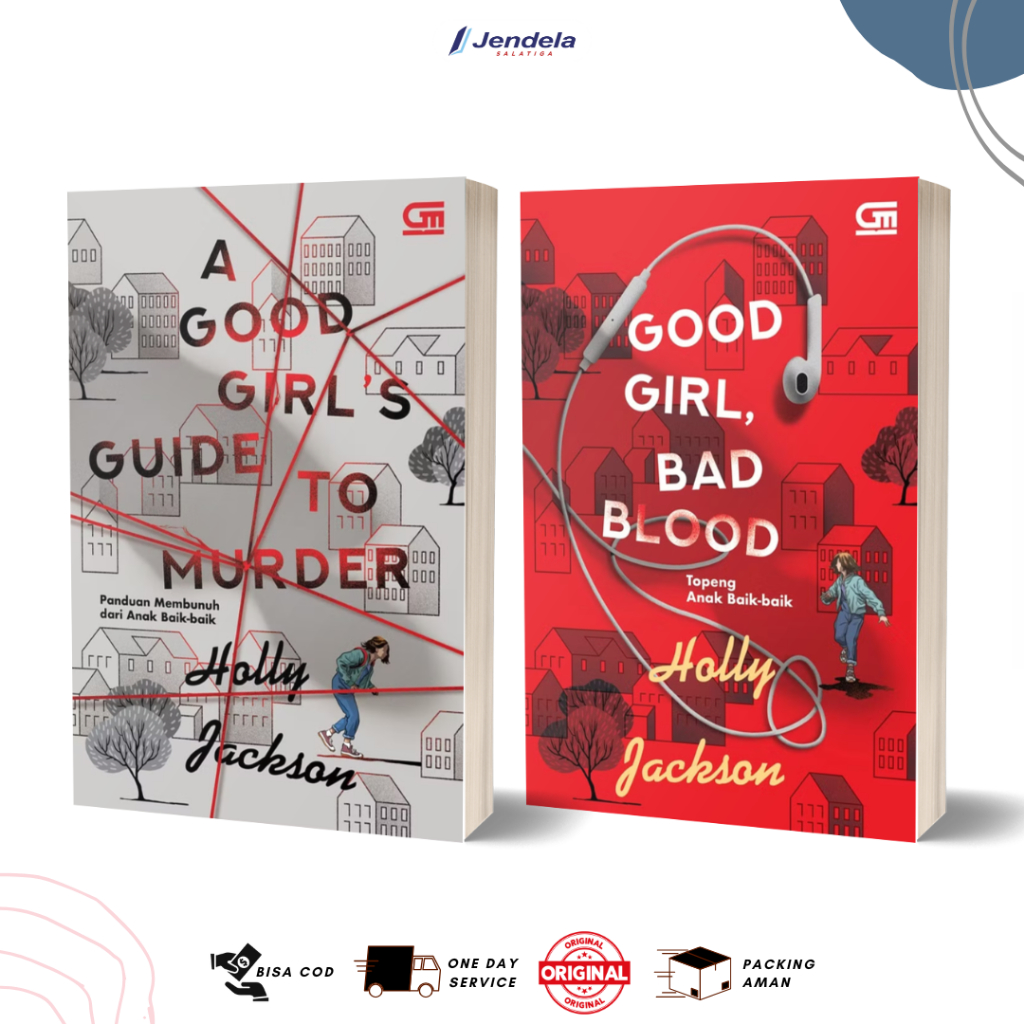 Jual Novel A Good Girls Guide to Murder & Good Girl Bad Blood by Holly ...