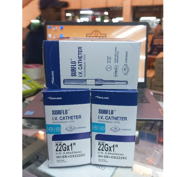 Jual Surflo Terumo / IV Terumo No18g, 20g ,22g, 24g , perbok isi 50pcs ...