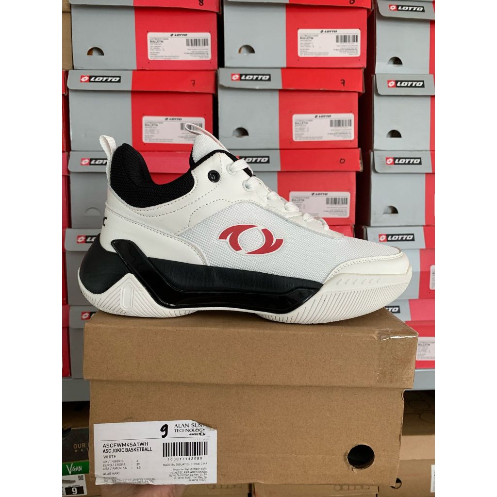Jual Astec Jokic Basketball White Men Shoes Original | Shopee Indonesia
