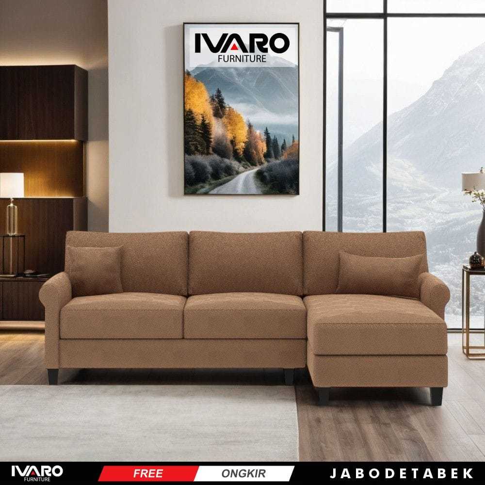 Jual Sofa L /Sofa Sudut/Sofa L Minimalis/Kursi L /Sofa Tamu Messy Ivaro ...
