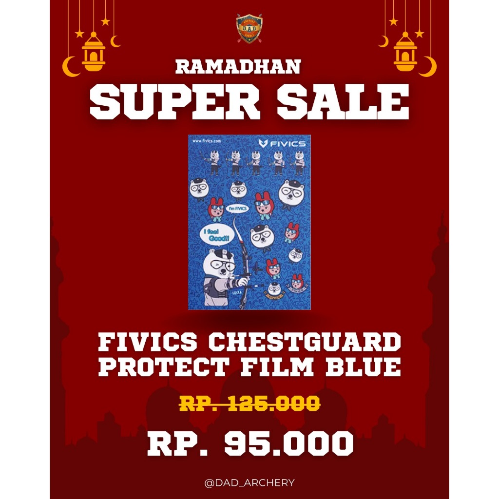 Jual RAMADHAN SALE - FIVICS CHESTGUARD PROTECT FILM / CHESTGUARD ...