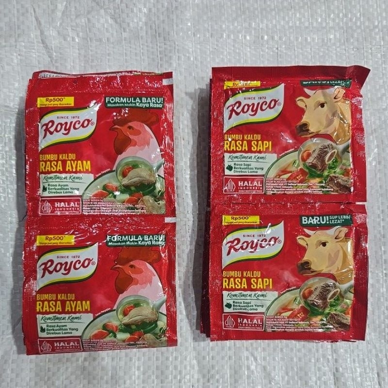 Jual Royco ayam dan sapi renceng isi 12 ( RENTENG ) | Shopee Indonesia