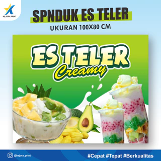Jual Spanduk Es Teler Terlengkap & Harga Terbaru Maret 2025 | Shopee ...