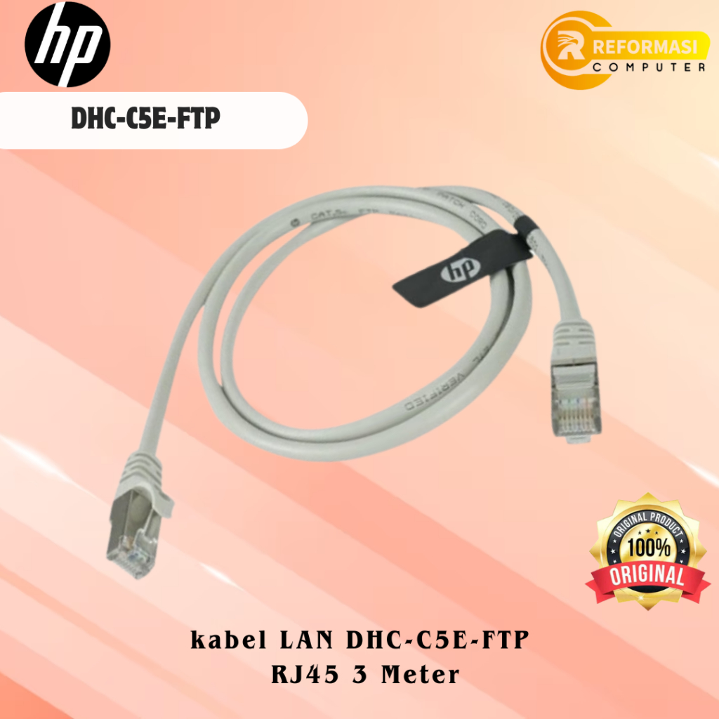 Jual CAT 5E LAN KABEL HP DHC FTP RJ45 3 Meter | Shopee Indonesia