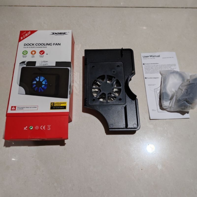Jual Dobe Dock Cooling Fan Docking Cooler Nintendo Switch OLED ...