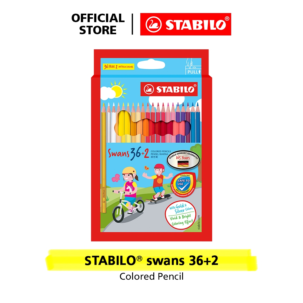 Jual STABILO Swans Colored Pencils 36 pcs / SPECIAL EDITION / Pensil ...