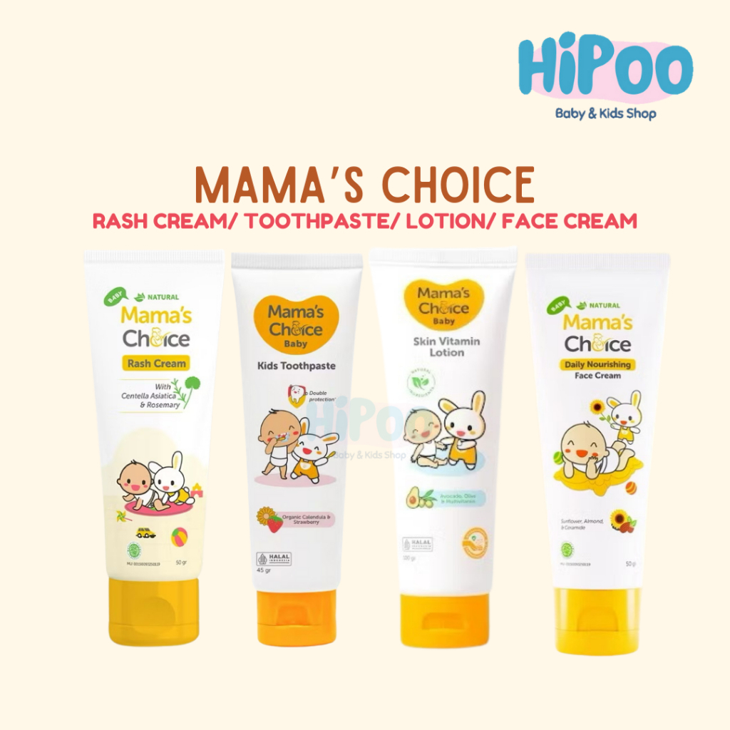 Jual MAMA'S CHOICE Face Cream Rash Cream Toothpaste Lotion - Cream ...