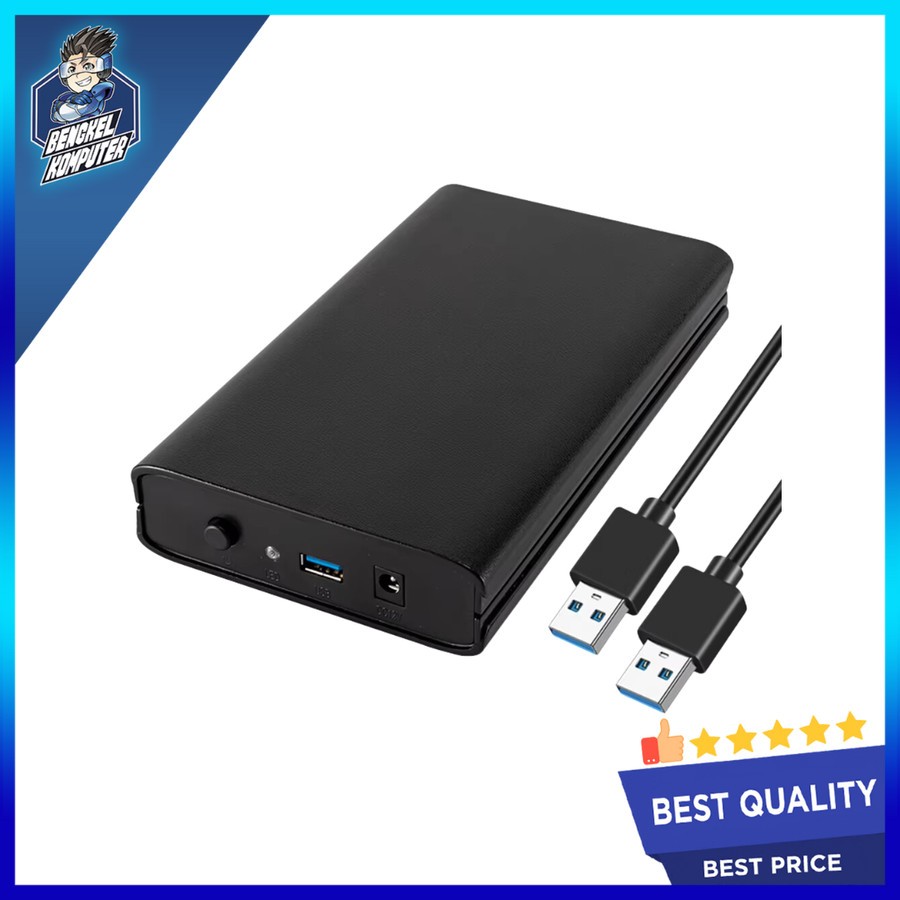 Jual CASING HDD 3.5" USB 3.0 BLACK | Shopee Indonesia