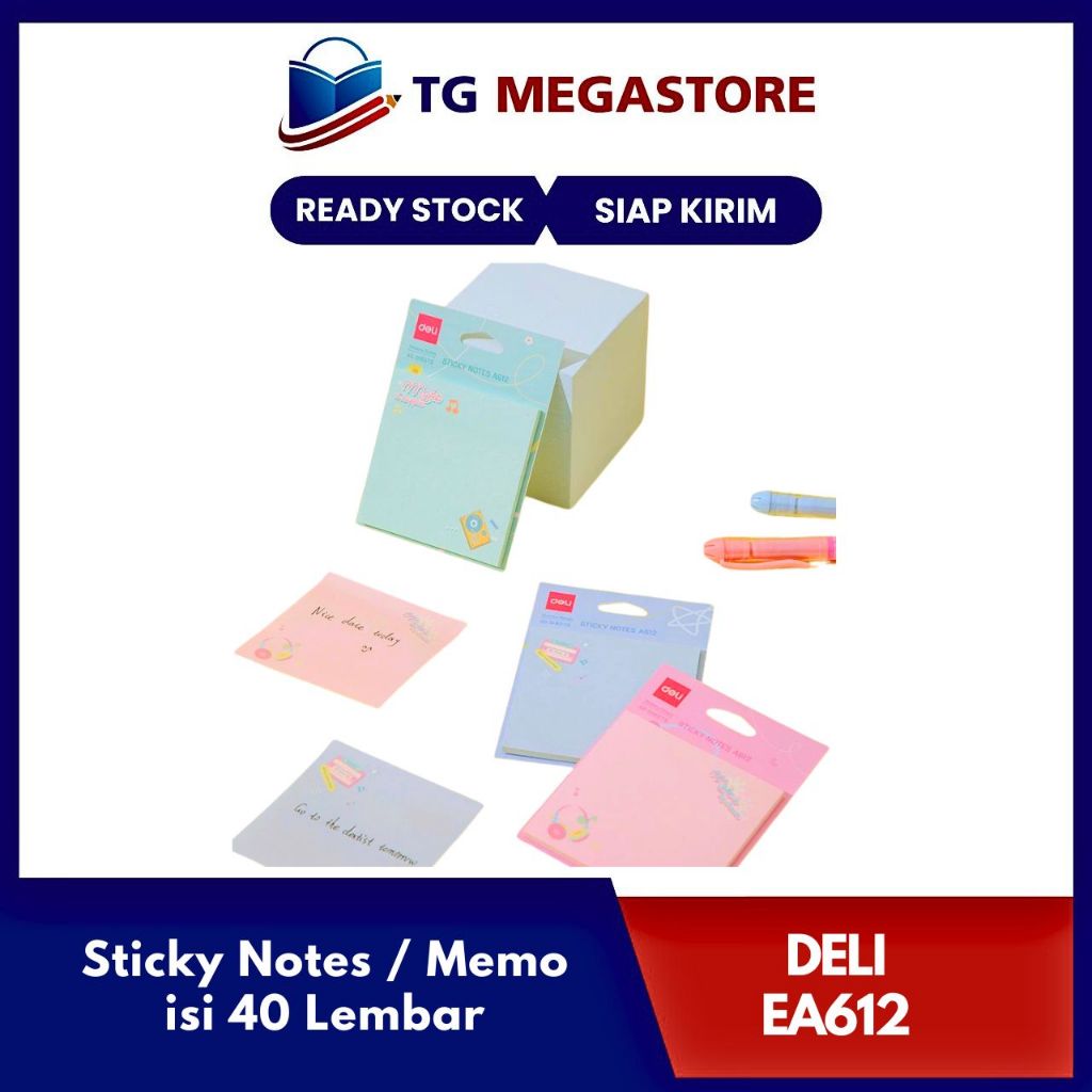 Jual Sticky Deli Notes / Memo isi 40 Lembar [ Edisi AGNEZ MO ] - EA612 ...