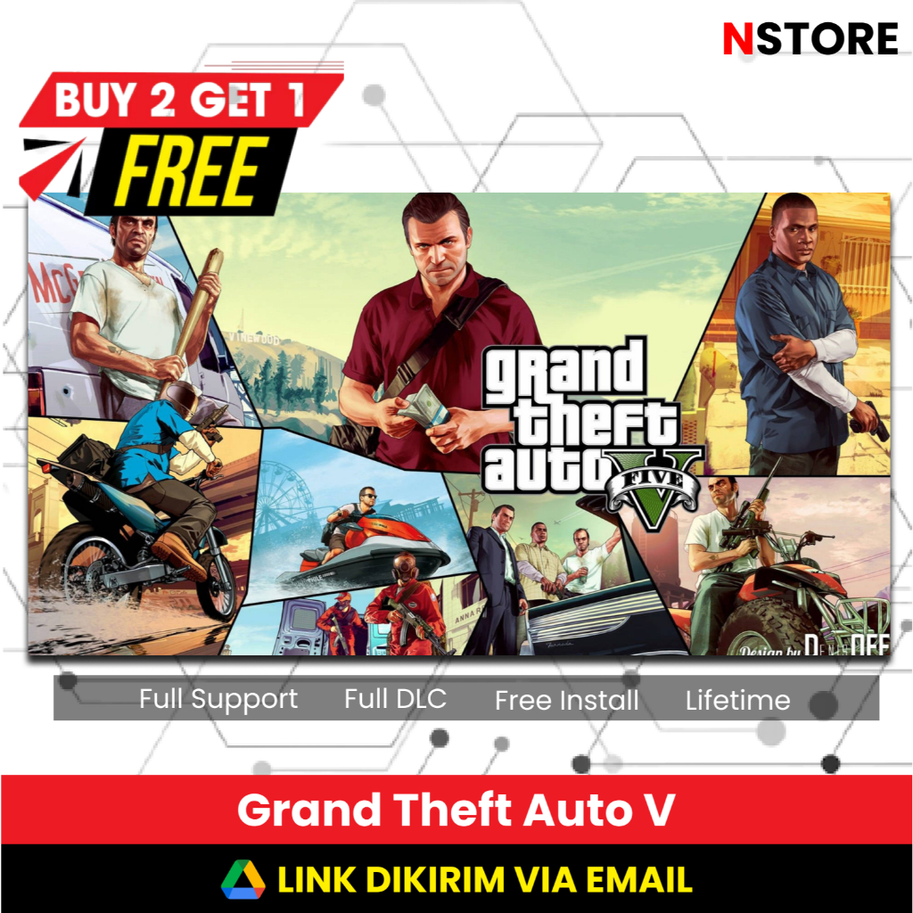 Jual Grand Theft Auto V - JUAL GAME PC - PC ORIGINAL GAME - DOWNLOAD ...