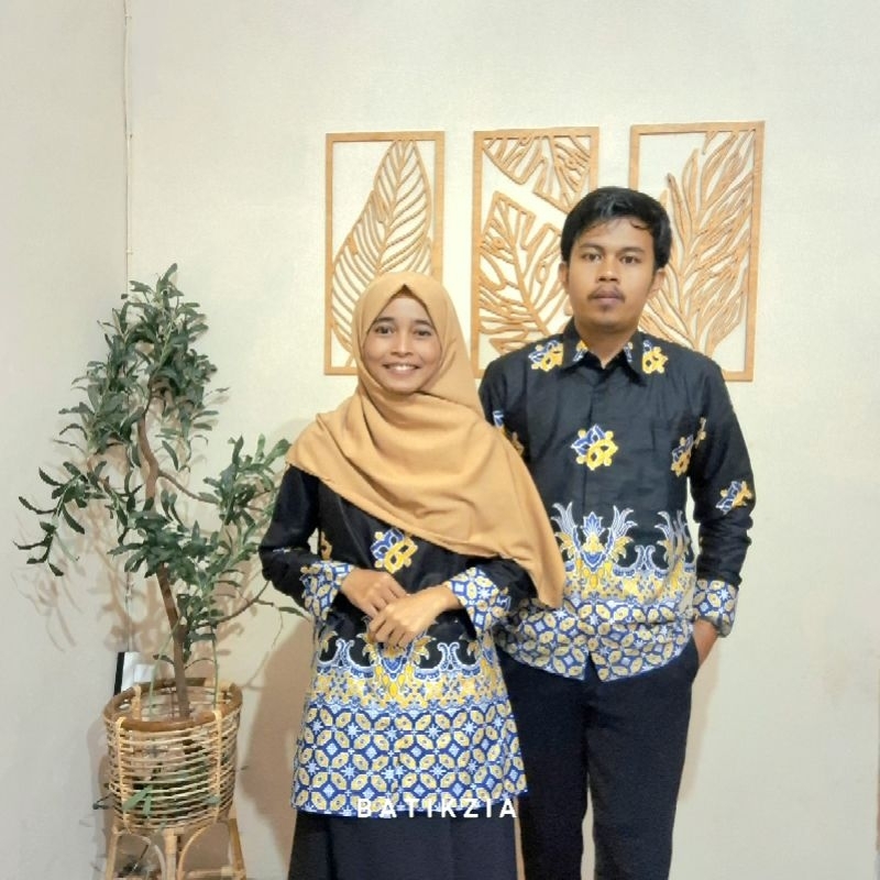 Jual BATIK BKKBN TERBARU 2025 KEMENDUK BANGGA HITAM & BIRU | Shopee ...