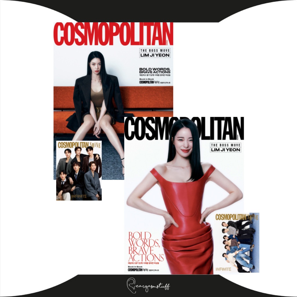 Jual COSMOPOLITAN KOREA MAGAZINE MARCH 2025 LIM JIYEON / &TEAM ...