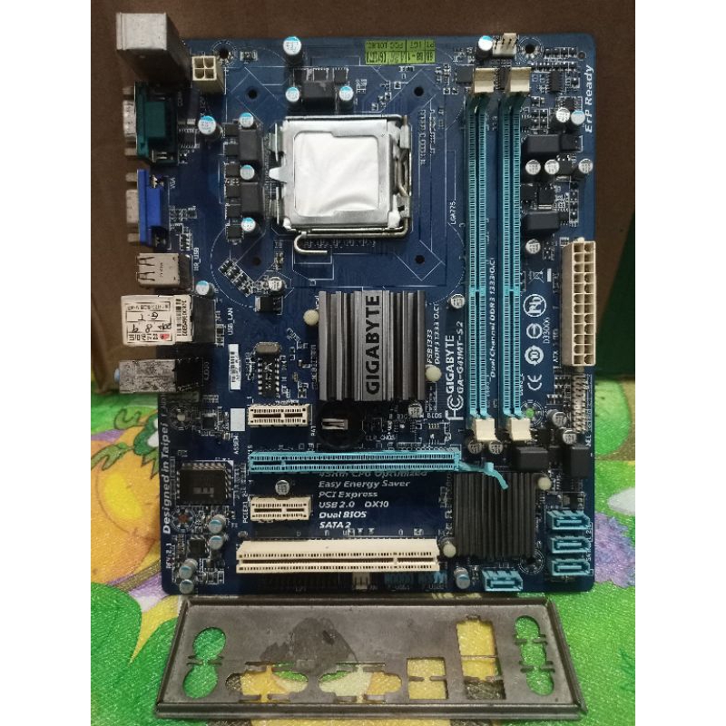 Jual MOTHERBOARD/MOBO G41 GIGABYTE G41MT-S2 VGA SOUND ONBOARD LGA 775 ...