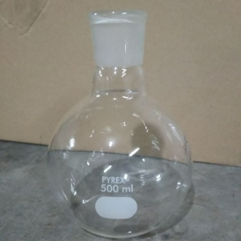 Jual Labu alas bulat 500 mL (pyrex) | Shopee Indonesia
