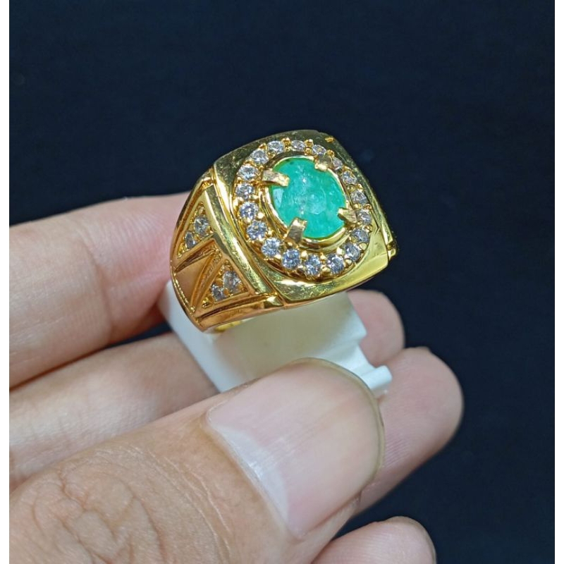 Jual BERSERTIFIKAT LAB BATU EMERALD BERYL " PERMATA ZAMBRUD " SIAP ...