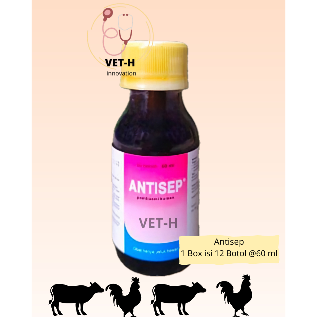 Jual Antisep 60 ml (1 Box isi 12 botol) Medion – Pembasmi kuman ...