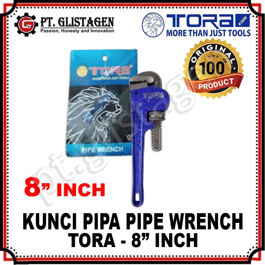 Jual TORA Kunci Pipa 8" Inch Kunci Pipa Air Ledeng 8 inch Kunci Pipe ...