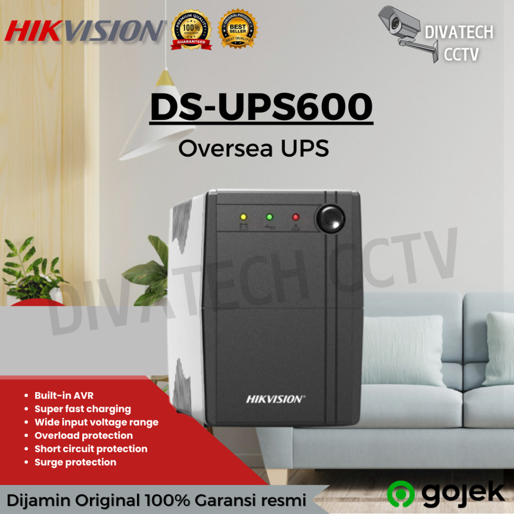 Jual HIKVISION UPS DS-UPS600 BACKUP BATRAI Oversea UPS | Shopee Indonesia