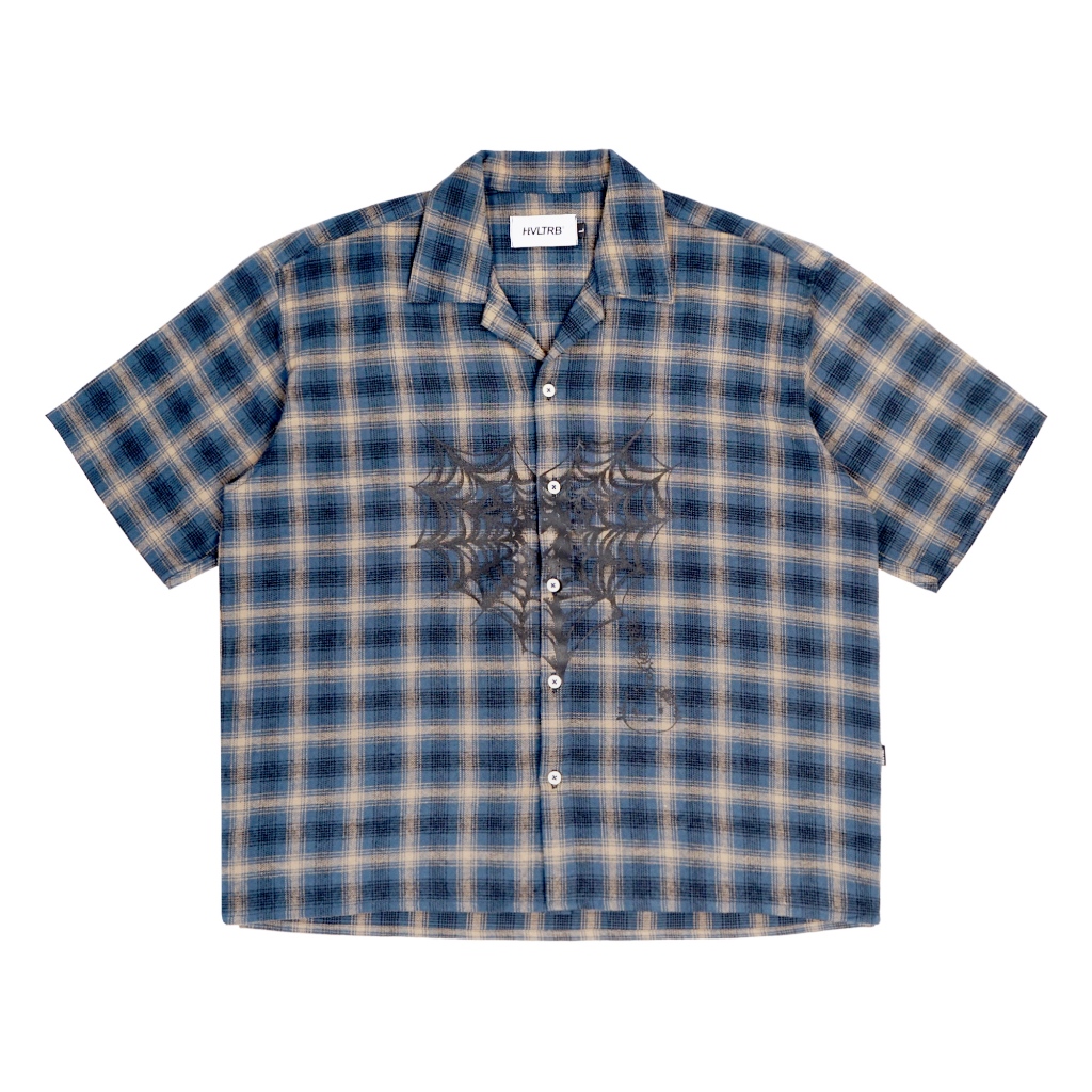 Jual Boxy Shirt Spider Navy - HEUVELTRIBE X IVANIA NABILA | Shopee ...