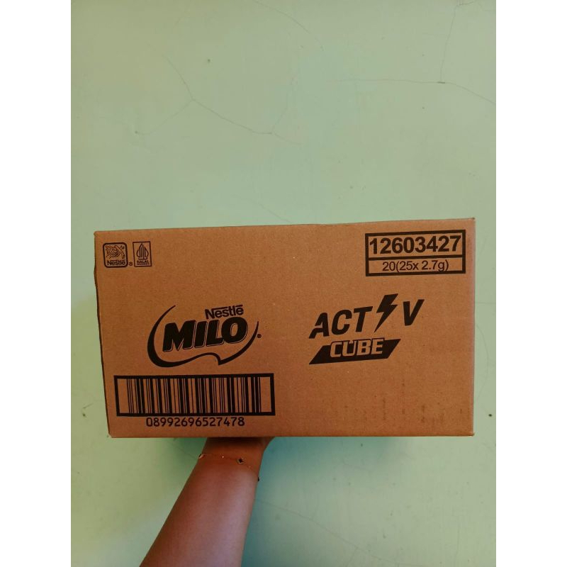 Jual Milo active Cube 20 pack kemasan Kartonan | Shopee Indonesia