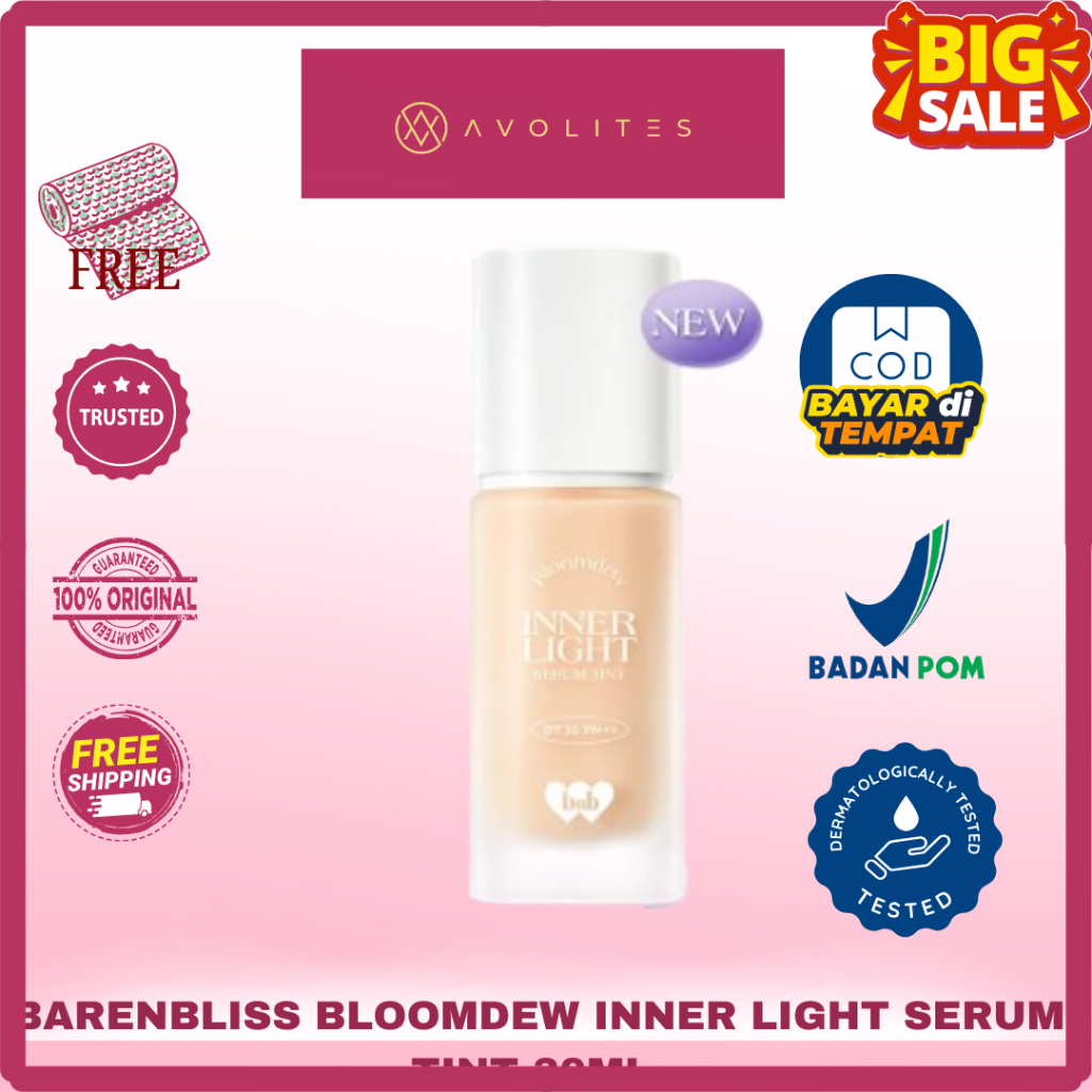 Jual BNB barenbliss Bloomdew Inner Light Serum Tint Skin Tint Serum Glowy & Dewy Finish 24H Long ...