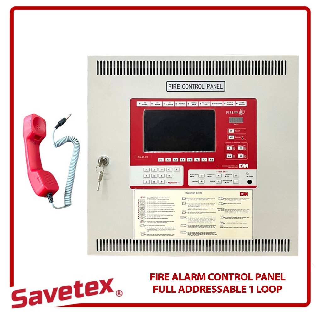 Jual Fire Alarm Control Panel Full Addressable Chung Mei / MCFA ...