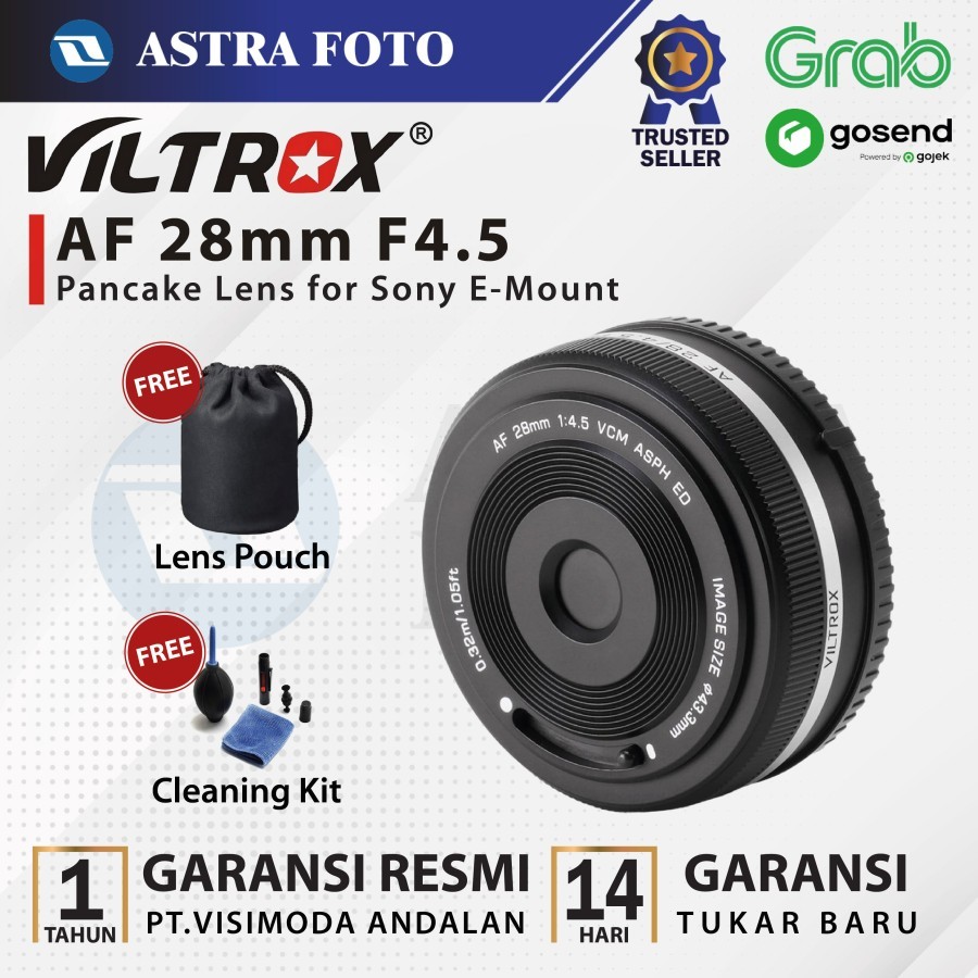 Jual VILTROX 28mm f4.5 Pancake Lens for Sony E | Shopee Indonesia