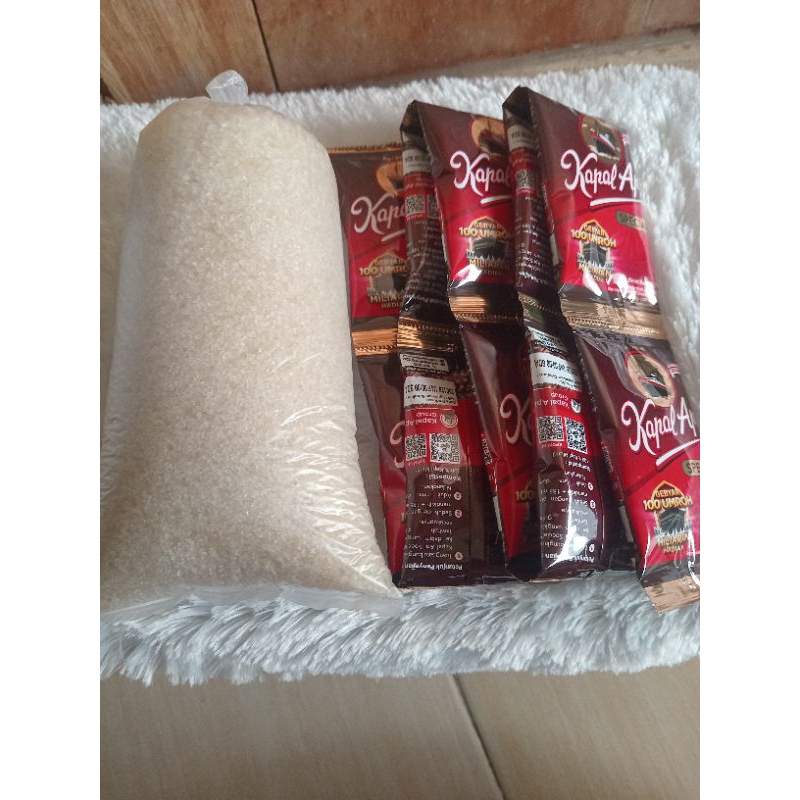 Jual Gula 500gr + Kapal api mini 10 saschet | Shopee Indonesia