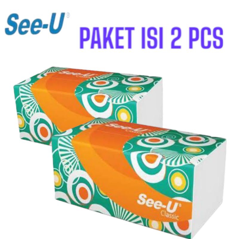 Jual PAKET BUNDLING TISU SEE U CLASSIC 250 Sheet / SEEU 250s | Shopee ...