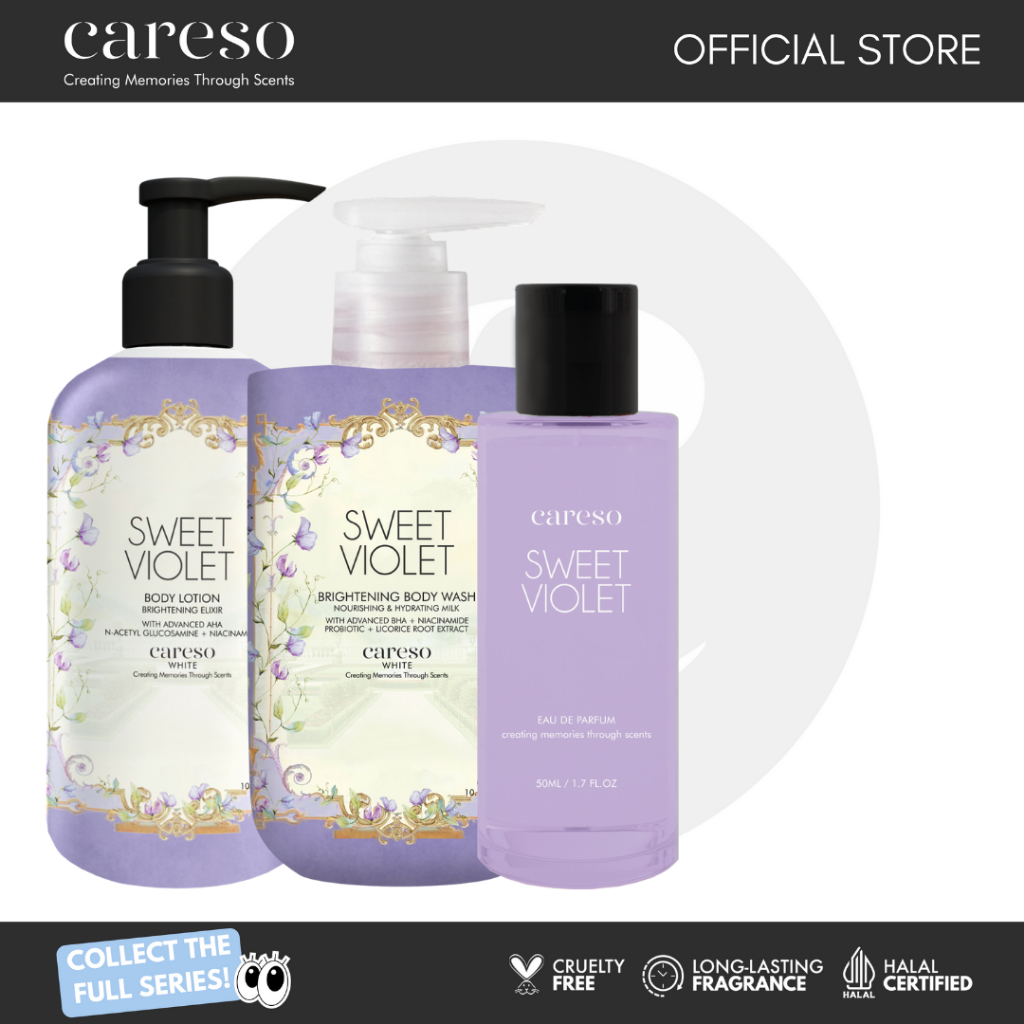 Jual Sweet Violet - Full Series Bundle (Body Lotion + Body Wash + EDP ...