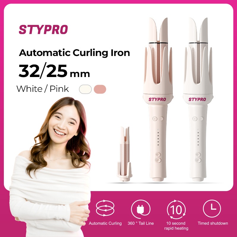 Jual STYPRO Multi In One Automatic Curling Iron | Pengeritingan dan ...
