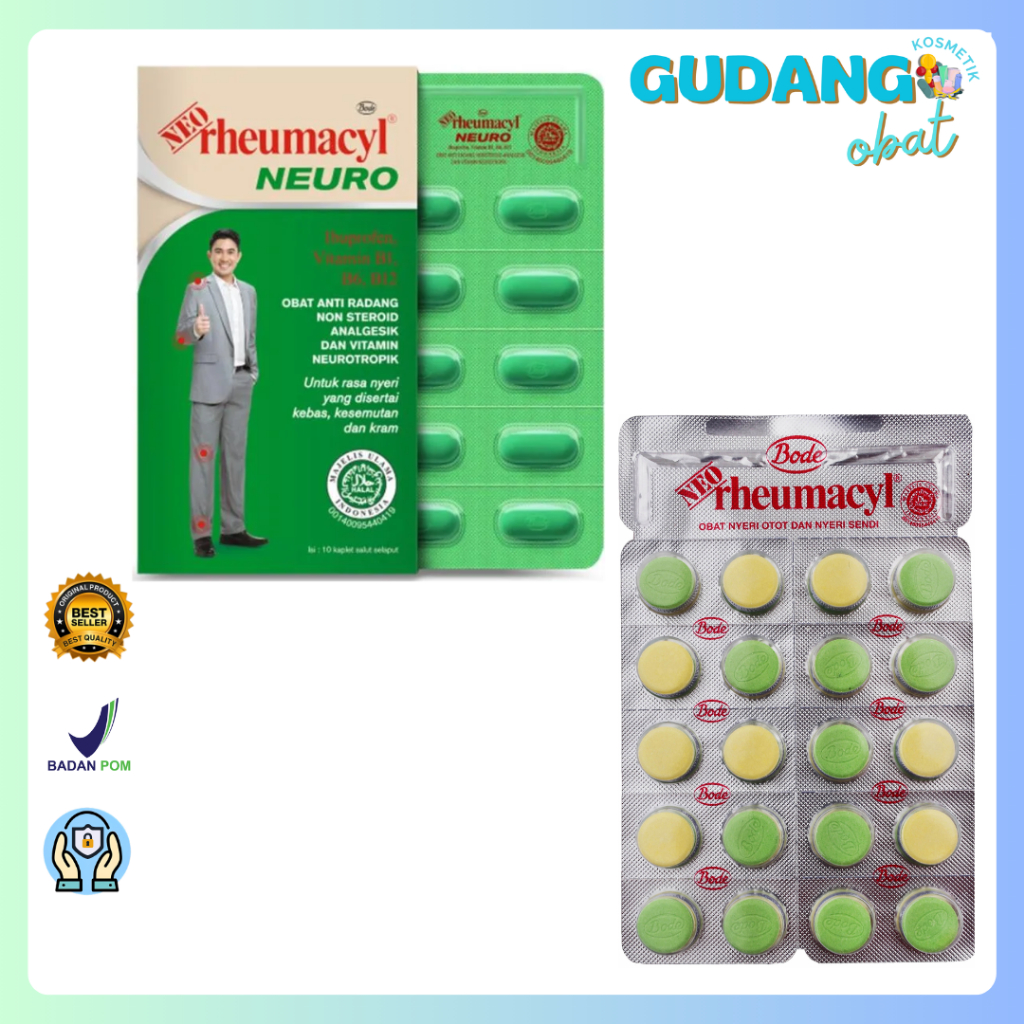 Jual Neo Rheumacyl Neuro 10's, Neo Rheumacyl Tablet 1 strp @20 tablet ...