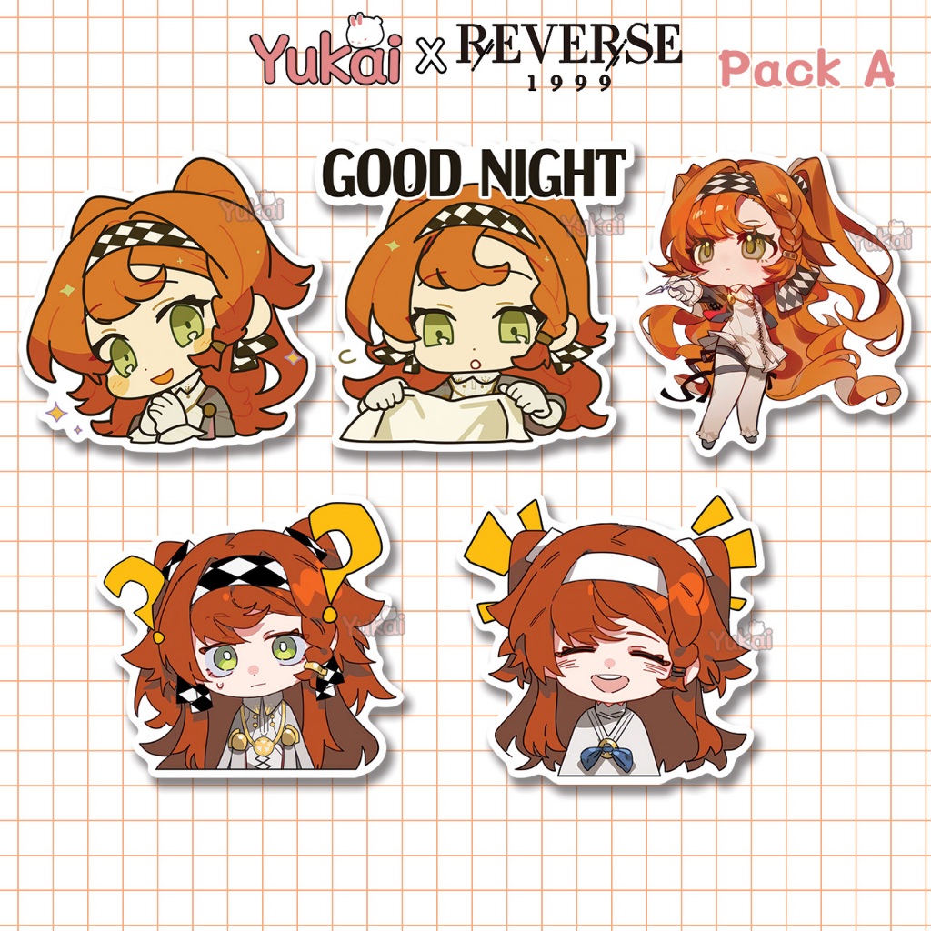 Jual Stiker Sonetto Reverse 1999 Premium - Sticker Pack Anime ...