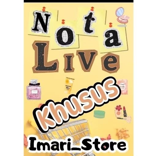 Jual nota link live khusus susu, vit, obat-obatan. | Shopee Indonesia