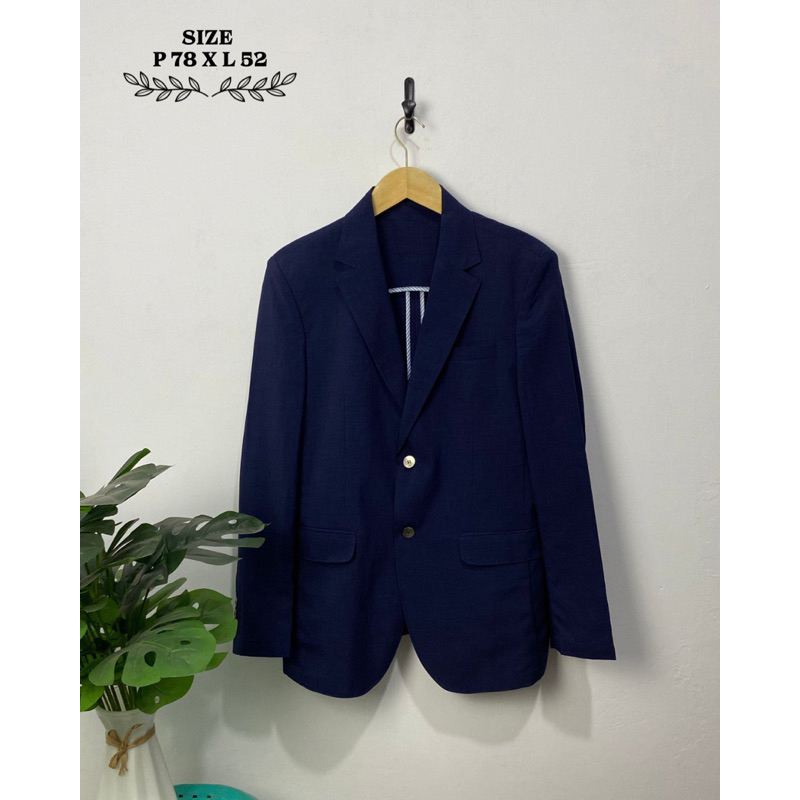 Jual JAS BLAZER ITEM PLANER (P78 L54) | Shopee Indonesia